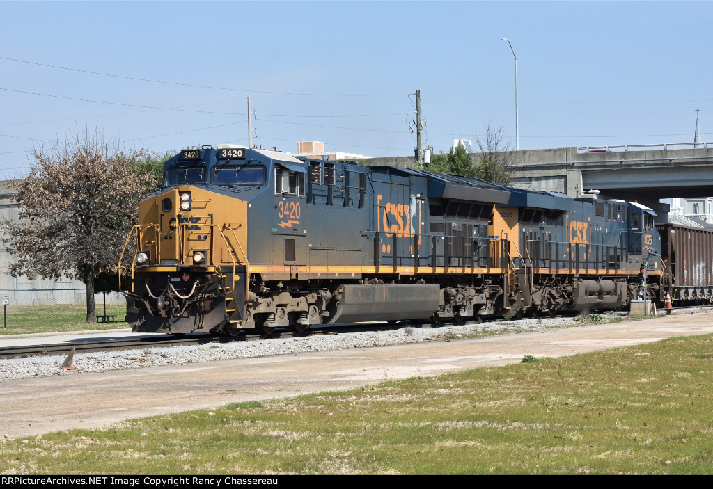 CSXT 3420 and 3026 A757-12